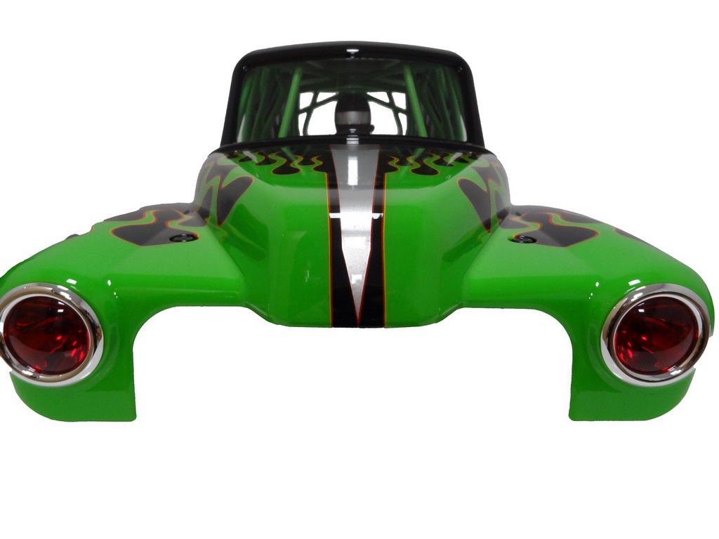 Primal RC Grave Digger® Monster Truck Complete Assembled Body with Roll ...