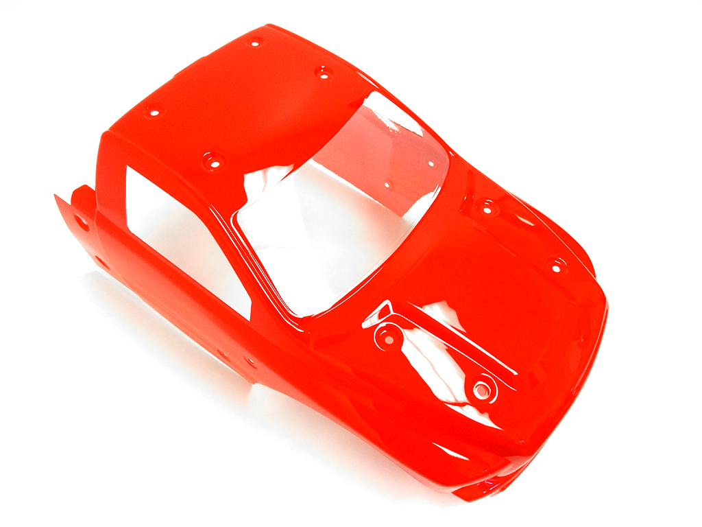 Raminator Monster Truck Body (red) – Primal RC – Canada